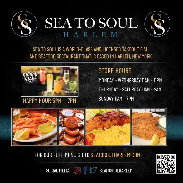 Salmon restaurants in Harlem NYC