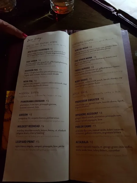 Dear Irving on Hudson Rooftop Bar - Reviews & Menu - New York City